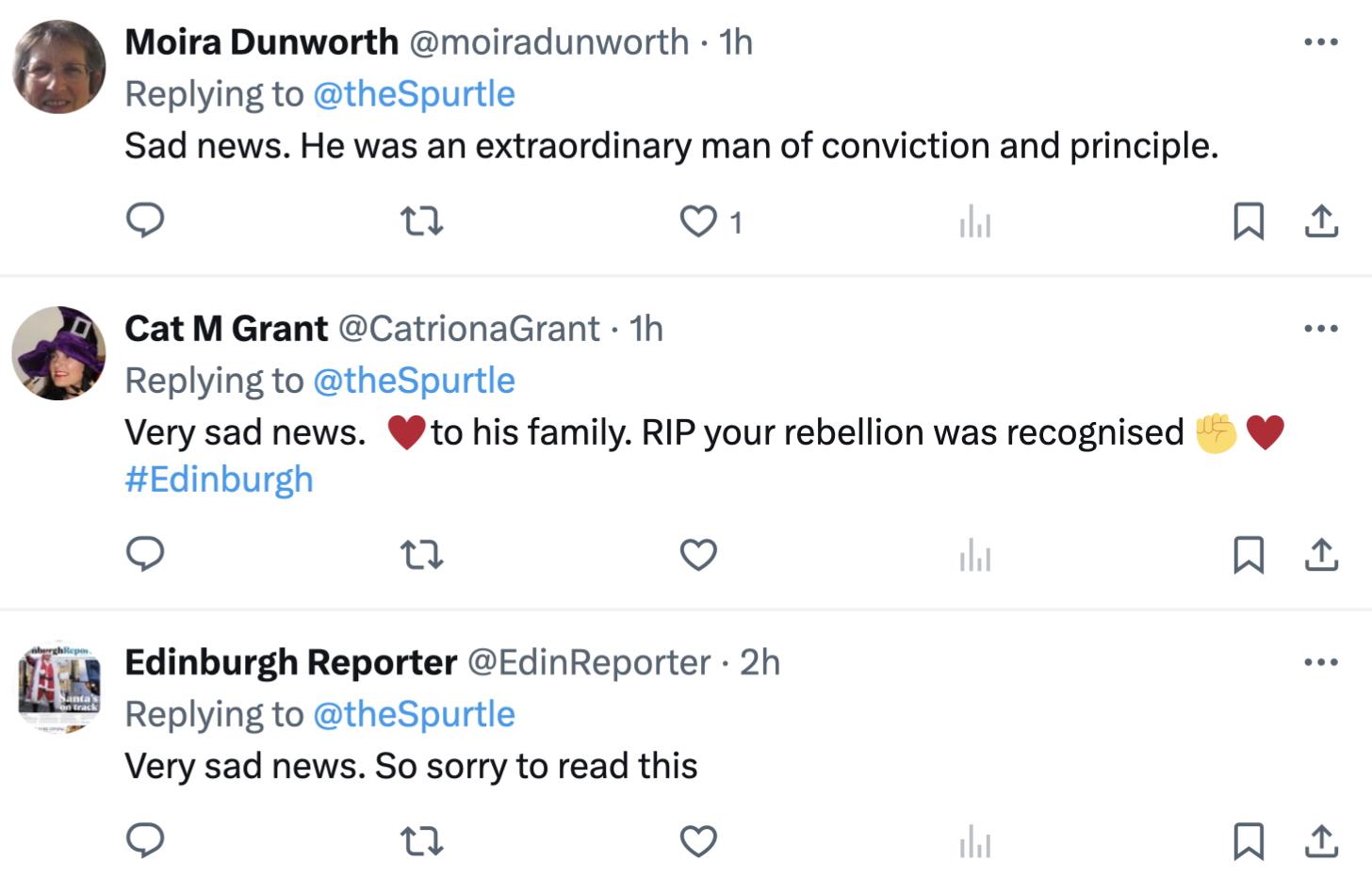 SAD NEWS FOR BROUGHTON | Broughton Spurtle