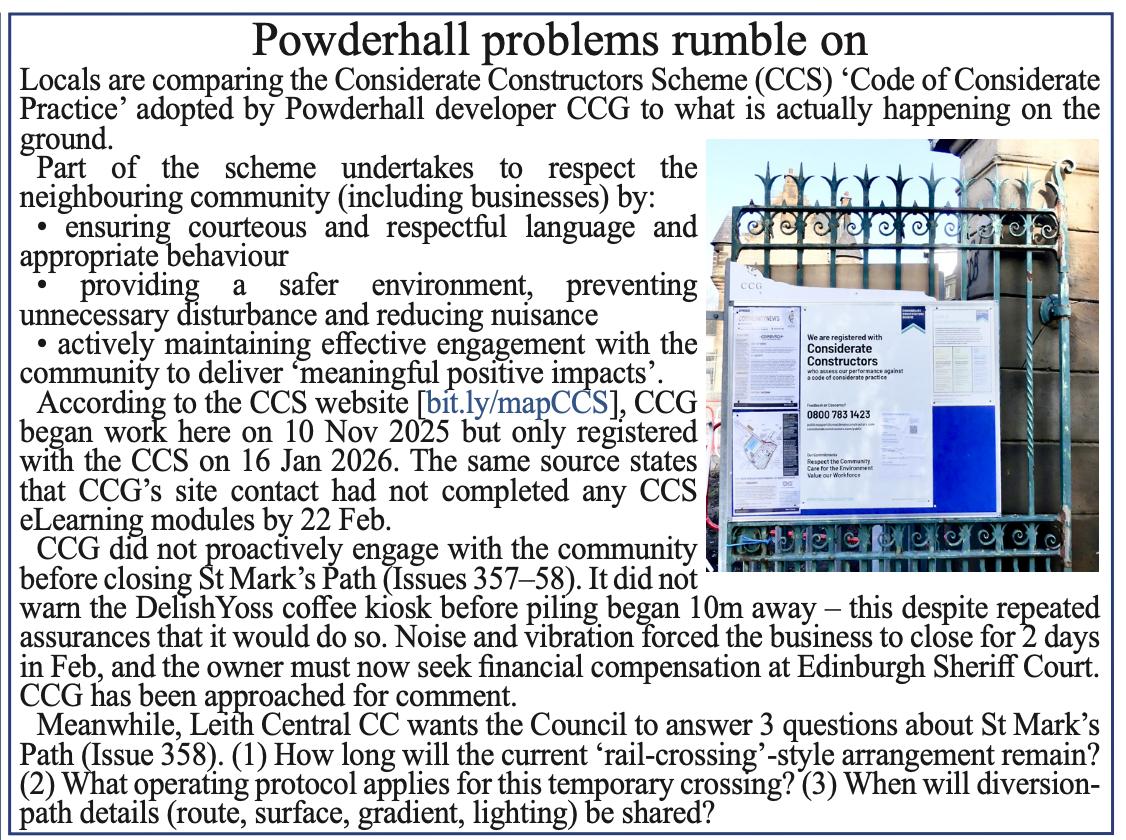 POWDERHALL UPDATE | Broughton Spurtle